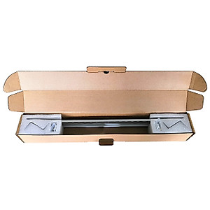 WatchfulEyE DIN Rail Mounting Bracket | Rack Mount DIN Rail Kit Rack Ears DIN Rail Slotted Aluminum Alloy Oxidation Length 17 Inch Width 35mm Height 7.5mm