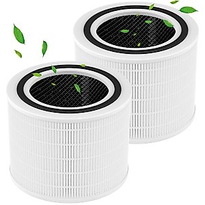 Core 200S Replacement Filter 2 Pack, 3-in-1 Filters Compatible with LEVOIT Core 200S Smart WiFi Air Purifier, H13 True HEPA Core 200S-RF Filters