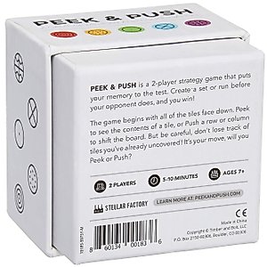 Stellar Factory Peek & Push: A Game of Memory and Coordination