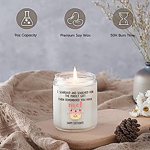 GSPY Scented Candles - Birthday Gifts for Men, Women - Bday Gifts, Happy Birthday Gift Ideas for Him, Her, Husband, Wife, Boyfriend, Mom, Dad, Sister, Best Friend - Male, Female Birthday Gifts