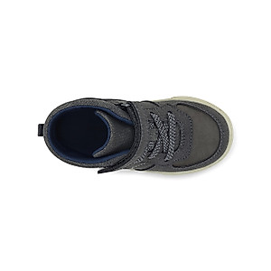 OshKosh B'Gosh Boy's Caspian Sneaker, Grey, 12 Little Kid