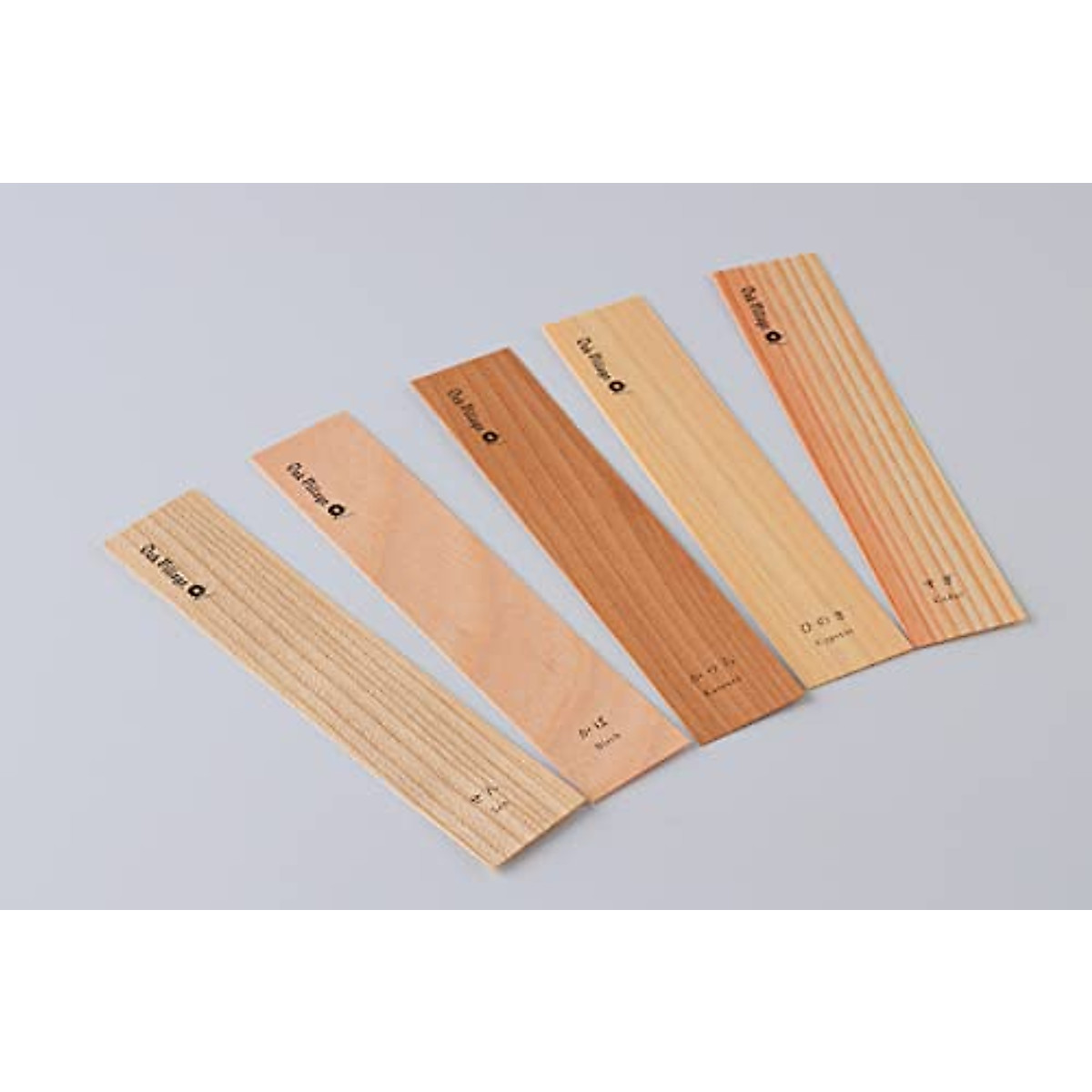 Wooden Bookmark for Men Women Book Lovers, Five Types of Japanese Wooden Bookmark Set, Handmade Book Markers, Book Markers for Reading, Bookmarks Gifts