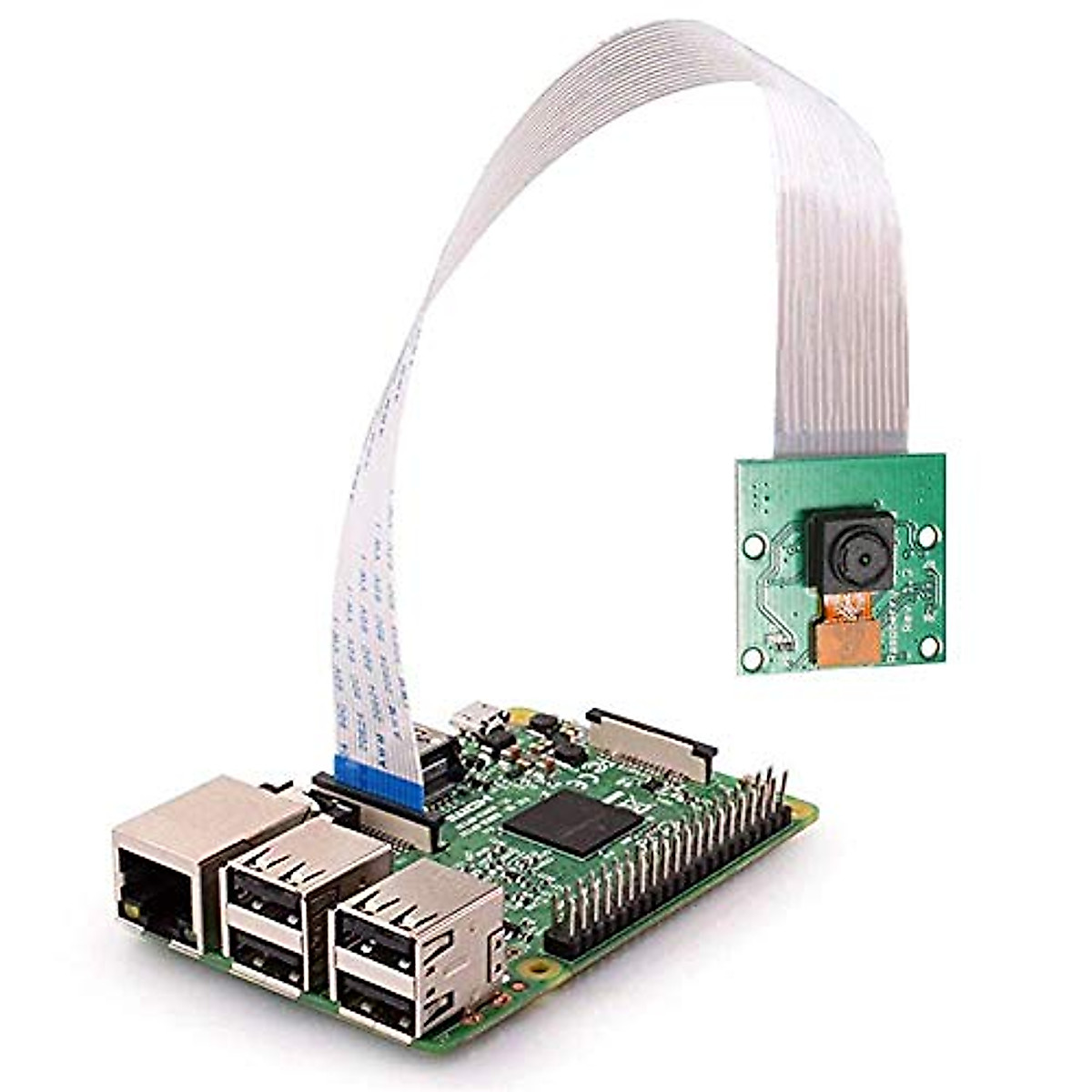 DollaTek 5MP 1080P Mini Camera Video Module Sensor OV5647 Camera Video Module for Raspberry Pi 2/3 Mode 3B+