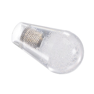 uxcell Ellipse Oval Joystick Head Rocker Ball Top Handle Arcade Game Replacement White