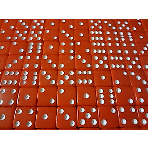 200 Red Dice Small Mini - 8MM