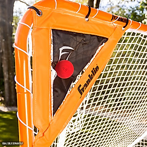 Franklin Sports Lacrosse Balls - Official Size Lax Balls for Practice - Red + White 2 Pack - Great for Muscle Massage Therapy + Yoga