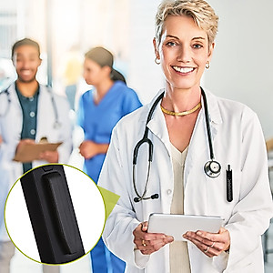 Thinp EKG Calipers ECG Caliper Measuring Tool with Ruler Black Caliper Divider for Nurse or Doctor Measuring Electrocardiographs