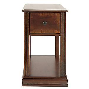 Signature Design by Ashley Breegin New Traditional Wooden Chair Side End Table, Brown