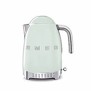 SMEG Pastel Green Stainless Steel 50's Retro Variable Temperature Kettle