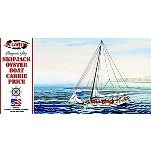 Atlantis Skipjack Oyster Boat Carrie Price 1/60 Scale Model kit