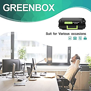 GREENBOX Remanufactured 03YNJ High Yield Toner Cartridge Replacement for Dell B5460 B5465 03YNJ 332-0131 for B5460dn B5465dnf Printer (45,000 Pages, 1 Black)
