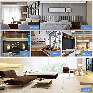 FOROUREYES The New 60W Foldable Warm White LED Pendant Lights No Flicker E27 LED Bulb 360 Degrees Angle Adjustable Ceiling Lamp