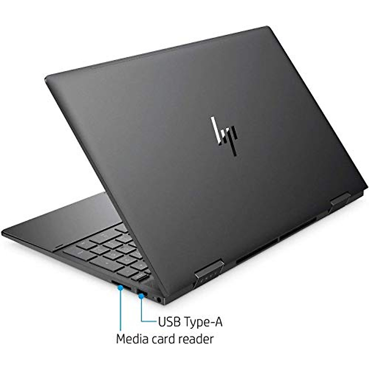 HP - Envy x360 2-in-1 15.6" Touch-Screen Laptop - AMD Ryzen 7 - 8GB Memory - 512GB SSD - Nightfall Black