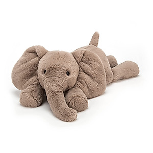 Jellycat Smudge Elephant Stuffed Animal, Medium 9.5 inches | Elephant Plush Toy | Classic Children's Gift