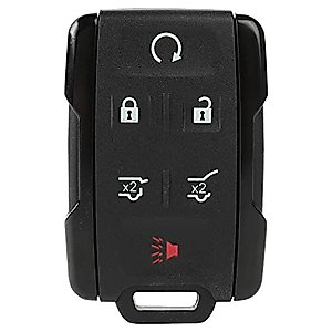 SELEAD Flip Key Fob 6 Buttons Keyless Entry Remote for 2015-2020 for Chevy Suburban for Chevy Tahoe M3N32337100-1pcs