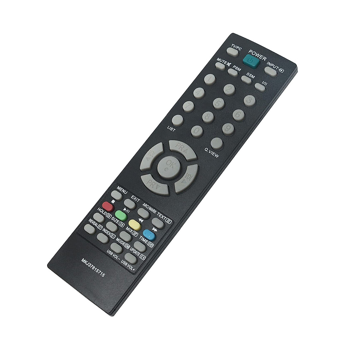 Allimity MKJ37815715 Replaced Remote Control Fit for LG Moniter TV M197WAP M227WAP M237WAP M197WAP-PT