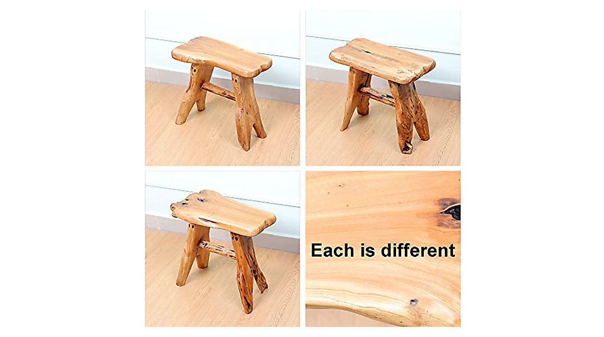 Unique Wood Tree Stump Stand & Side Table | Indoor/Outdoor Use