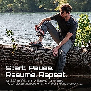 VENTUREBOARD 6 Inches Magnetic Unique Chess Set Board Game - 2 Extra Queens - Folding Board, Portable Travel Chess Board Game Pieces - Black/Grey