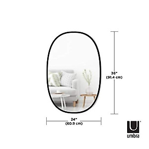 Umbra Hub Oval Mirror