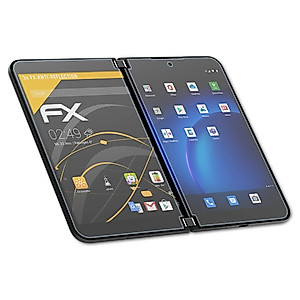 atFoliX Screen Protector compatible with Microsoft Surface Duo 2 Screen Protection Film, anti-reflective and shock-absorbing FX Protector Film (Set of 3)
