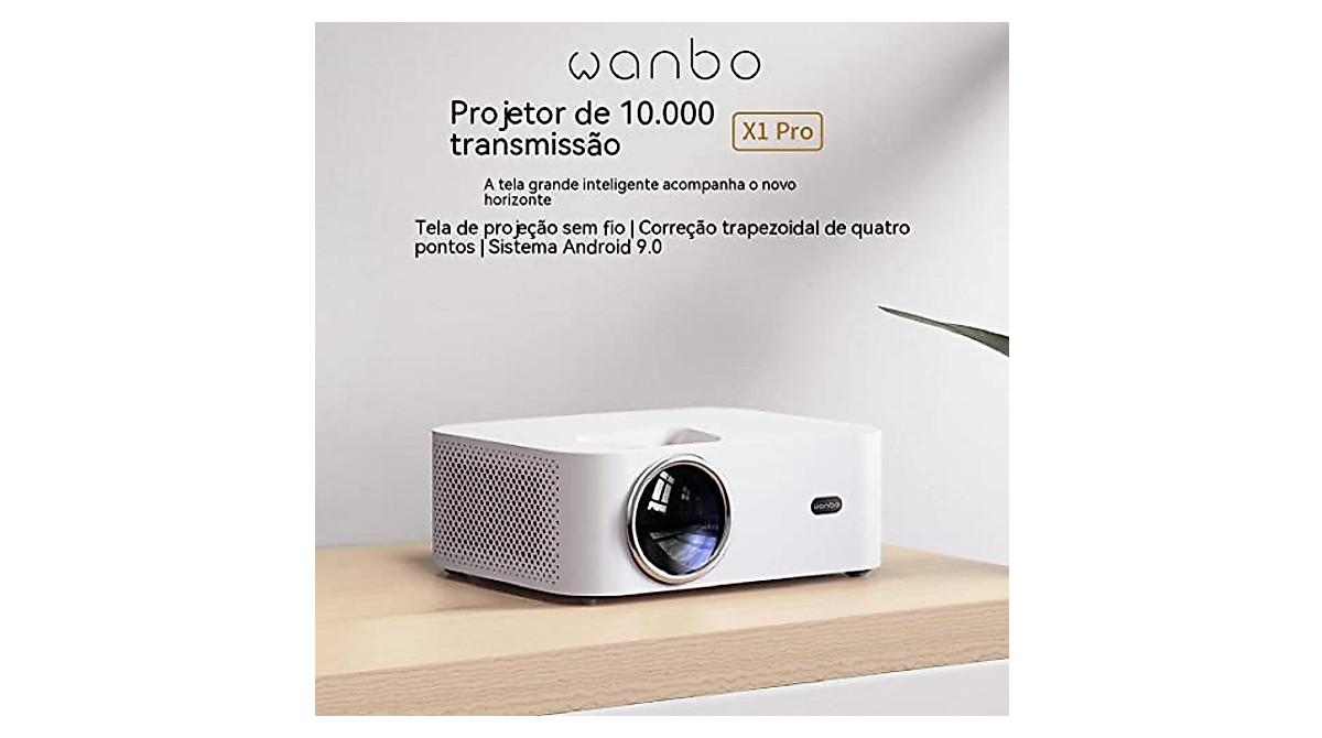 X1 Smart Home Projector: 4K Ultra HD, Voice Control & Android