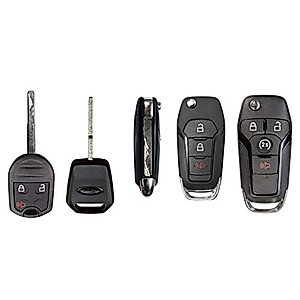 Bolt 7025290 Trailer Coupler Pin Lock for Side Cut Ford, Lincoln & Land Rover Keys, Black