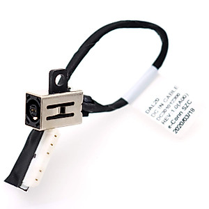 Deal4GO DC Power Input Jack Cable Charging Port for Dell Vostro 3480 3481 3580 3581 3582 3583 3584 3585 Latitude 3490 3590 228R6 0228R6 DC301011R00