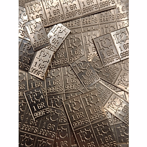 24 1 Grain Silver Bars