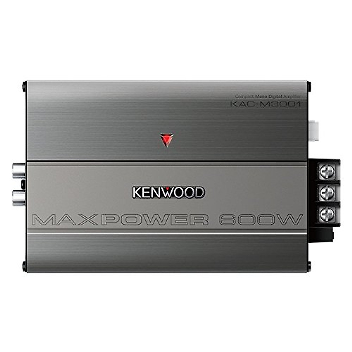 Kenwood KAC-M3001 600W Class D Monoblock Compact Digital Car/ATV/Marine Certified Amplifier