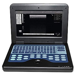 CONTEC Vet/Veterinary/Animal Portable B-Ultrasound Scanner with Tow Probes Convex and Rectal Probe for Cattle,Horse,Camel,Equine,Goat,Cow,Sheep and Pig