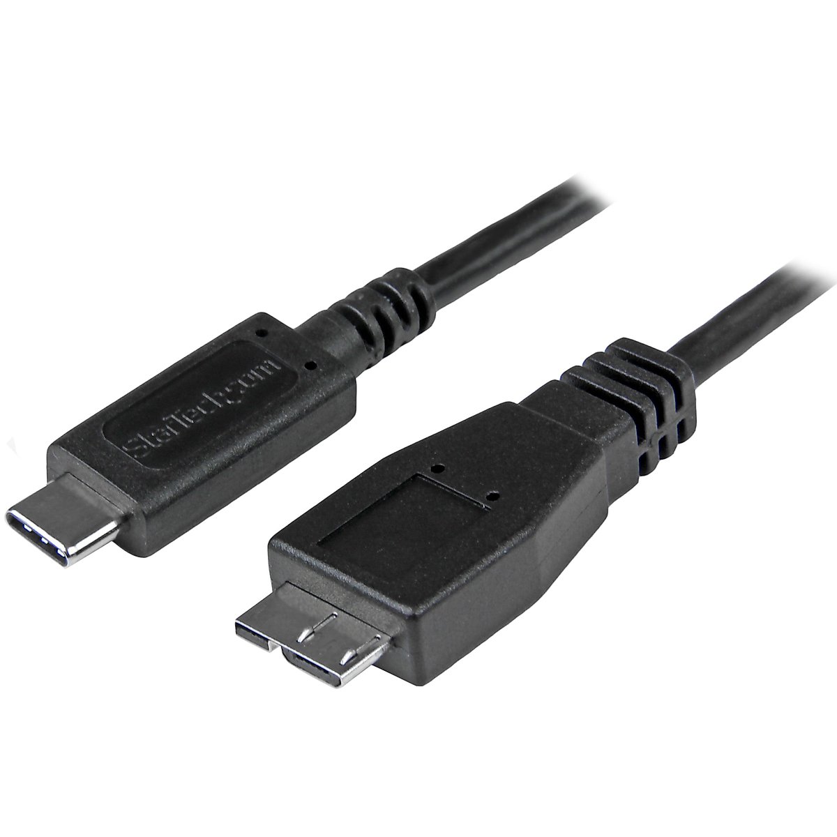 StarTech.com USB C to Micro USB Cable 0.5m - USB 3.1 Type C to Micro USB Type B Cable - Micro USB 3.1 to USB-C - Thunderbolt 3 Compatible (USB31CUB50CM)