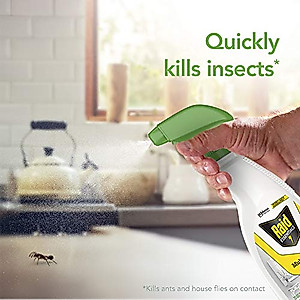Raid Essentials Multi-Insect Killer Spray Bottle, Child & Pet Safe, for Indoor Use, 12 oz