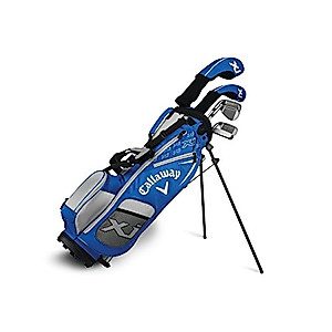 Callaway Golf Xj Junior Golf Set, Level 2, 6 Piece Set, Right Hand, Blue