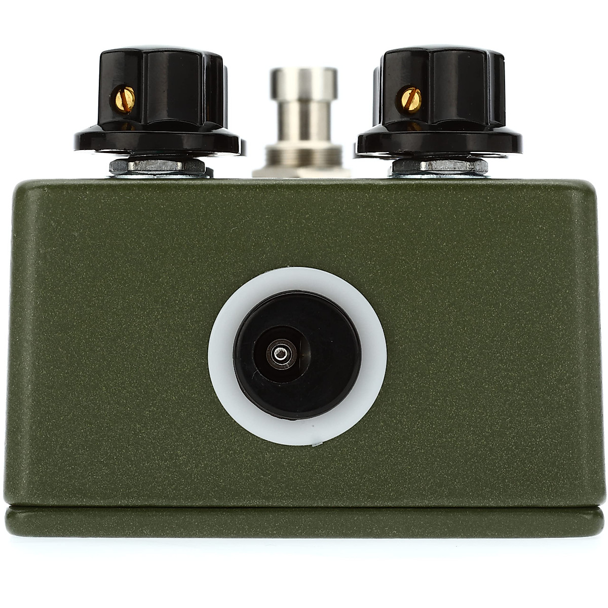 JHS Muffuletta 6-way Fuzz Pedal with 3 Patch Cables - Army Green