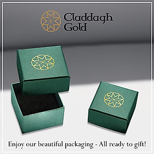 Claddagh Gold .925 Sterling Silver Cubic Zirconia Dangling Cursive Initial K Charm 4/5" Pendant