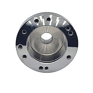 Golf Cart EZGO Steering Wheel Hub Spacer for Golf Cart Club EZGO TXT & RXV Golf Carts(Silver)