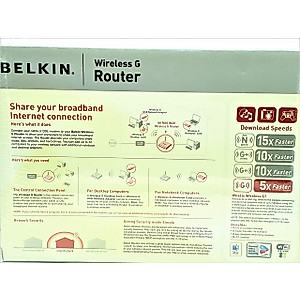 Belkin Wireless-G Router DSL/Cable Gateway