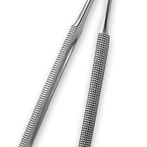 SURGICAL ONLINE Premium Grade Castroviejo Micro Forceps, Scissors Set - Versatile Microsurgical Instrument, Corrosion Resistant Stainless Steel, Tungsten Carbide