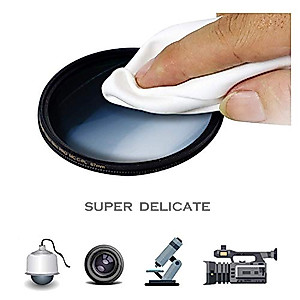 AAwipes Eyeglasses Cleaning Cloths Microfiber Lens Cleaning Cloths for Eyeglasses Optical Grade Lens, Wide Angle Lens, Telephoto Lens,Camera Lens, Microlens, Magnifier,SLR Camera Lens (6"x7", 30 Pack)