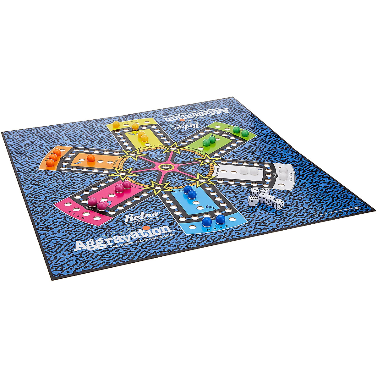 Hasbro Gaming Aggravation Game Retro Series 1989 Edition (Amazon Exclusive)