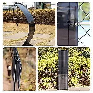 FLP 2PCS 200 Watt Ultra Thin Solar Panel Kit 400W Monocrystalline Silicon High Efficiency Solar Panel with 40A Controller for Car/RV/Camper