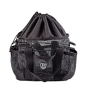 Harrison Howard Premium Horse Grooming Organizer Bag Horse Grooming Tote Bag with Mesh