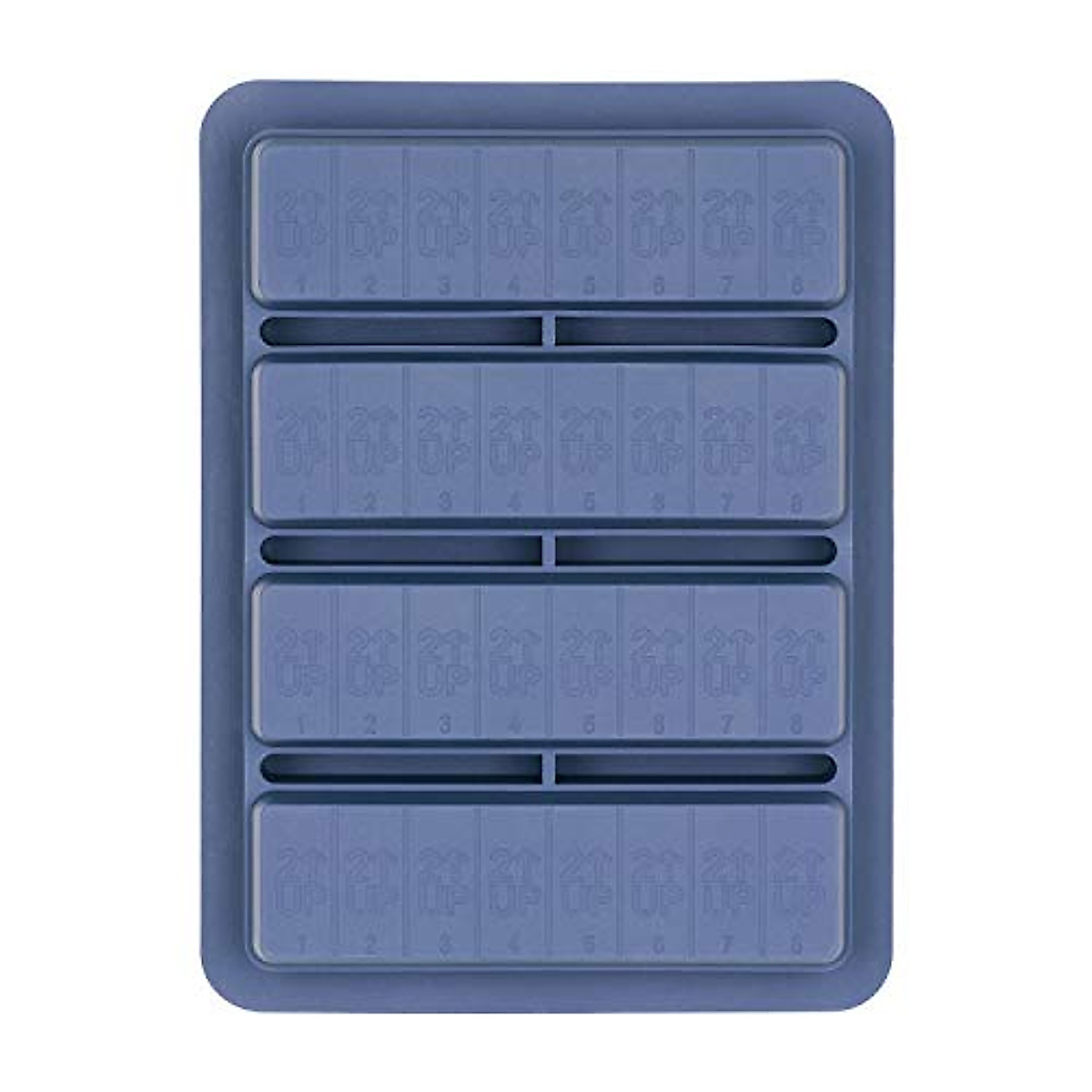 Magical Butter 21UP Silicone Non-Stick Butter Tray -Effortless Butter Making with Precise 8 Tbsp Sticks. Food-Grade, Non-Stick Rectangle Container for Brownies, Homemade Butter, Herbed, Garlic Butter