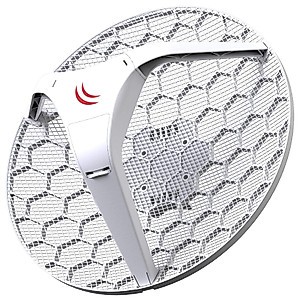 Mikrotik LHG 5 Light Head Grid 5 GHz, Integrated Dual Polarization 24.5 dBi Grid Antenna - US Version