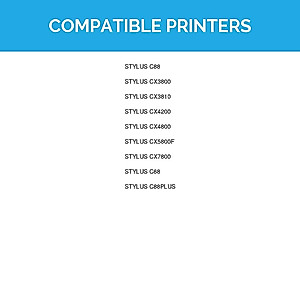 LD Remanufactured Ink Cartridge Replacement for Epson 60 T060120 (Black)