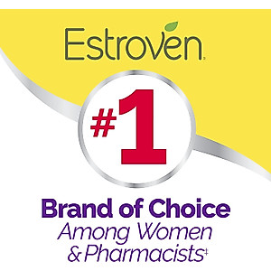 Estroven Stress Relief & Energy Boost for Menopause Relief - 28 Ct. - Clinically Proven Ingredients Provide Stress & Energy Support + Night Sweats & Hot Flash Relief - Drug-Free and Gluten-Free