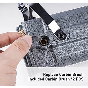 Nisorpa 1000W 30000RPM Flex Shaft Rotary Tool Hanging Grinder Carver with Stepless Speed Foot Pedal Multi-function Grinding Machine Kit with Accessories for Jewelry Polishing Grinding DIY