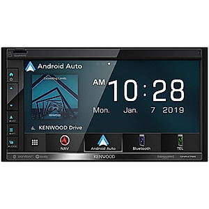 KENWOOD DNR476S 6.8" Car Stereo, Garmin Navigation Built in, Inrix Traffic Service, CarPlay and Android Auto, Bluetooth, (Does Not Play DVD's)