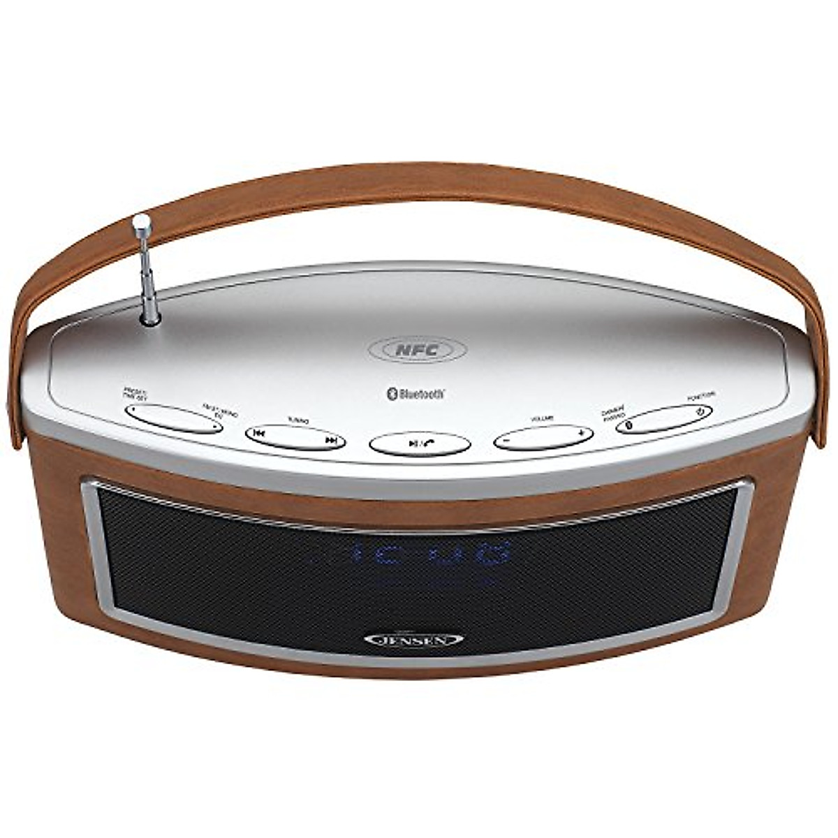 JENSEN SMPS-725 Bluetooth Wireless Stereo Speaker with FM Radio