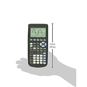 Guerrilla TI83BLKSC Silicone Case for Texas Instruments TI-83 Plus Graphing Calculator, Black